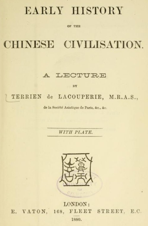 Lý Đông A, Lương Kim Định, Trần Ngọc Thêm and Terrien de Lacouperie’s ...
