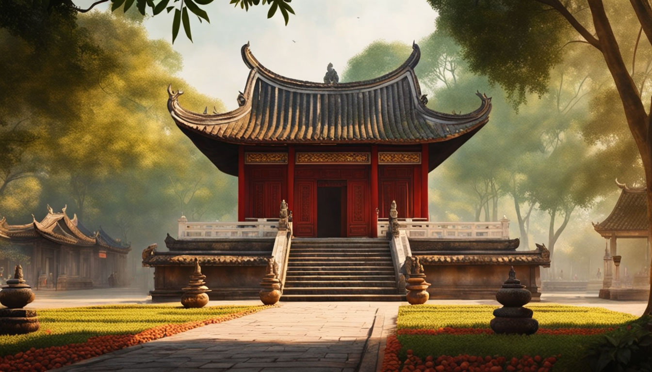 The Văn Miếu (Temple of Literature) was Built in 1070. . . Really ...